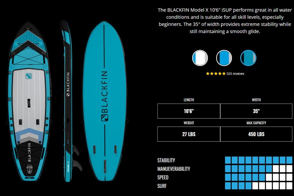 Blackfin Paddle Boards - Read All SUP Reviews here